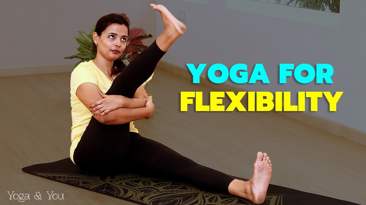 Improve Flexibility with Yoga | Simple Stretch Flow for Stiff Body