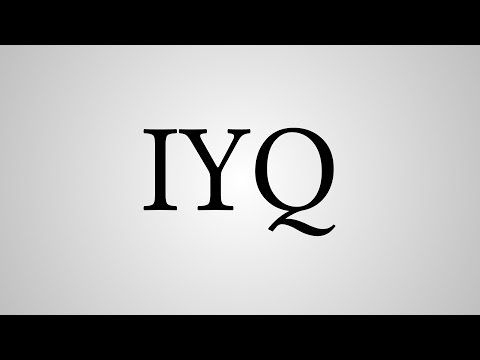 What Does "IYQ" Stand For?