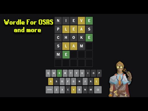 Wordle For OSRS and Other Puzzle Games!