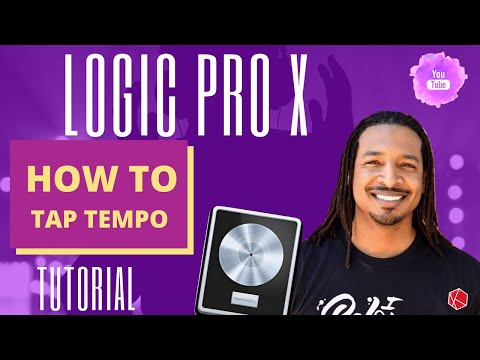 HOW TO TAP TEMPO IN LOGIC PRO X