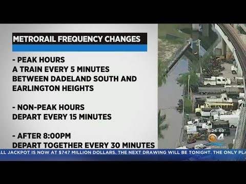 Metrorail makes schedule changes