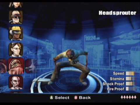 timesplitters future perfect {characters}