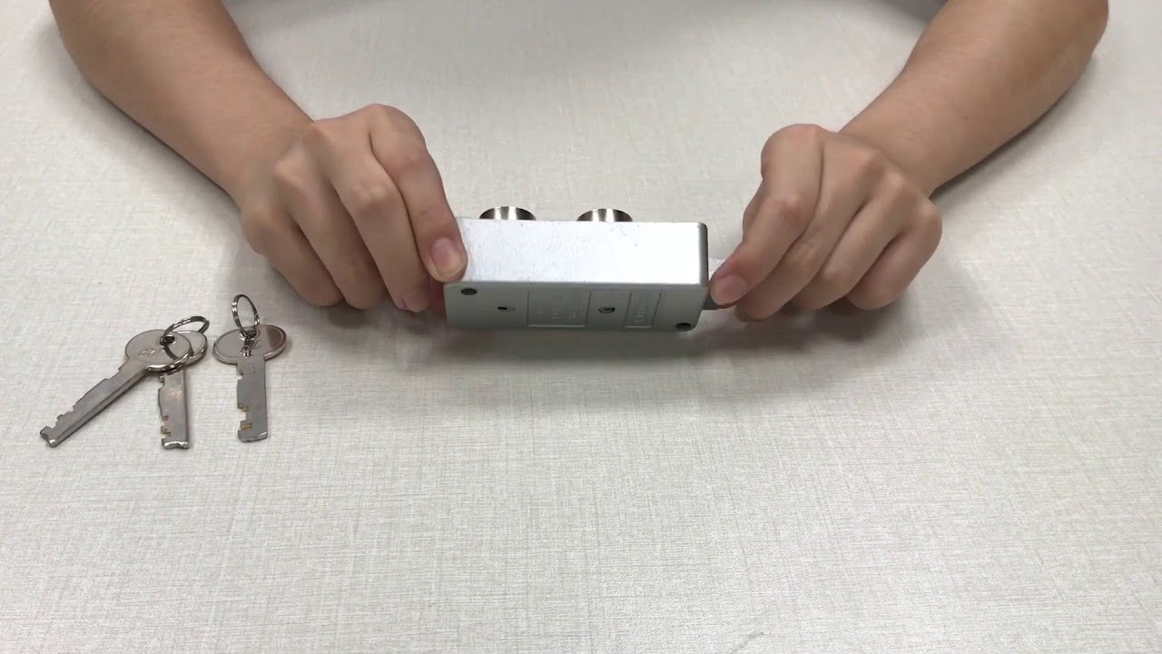 KL4120 Safe Deposit Lock Operating Instruction
