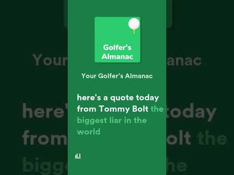 Tommy Bolt #Golf Quote about golf liars #golfhistory #PGA #golfquotes #GolfLife #golfishard #PGATour