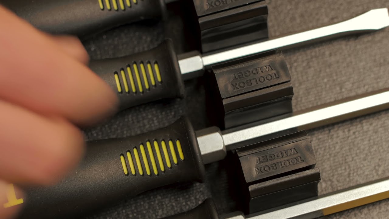 Modular Screwdriver Organizers by ToolBox Widget