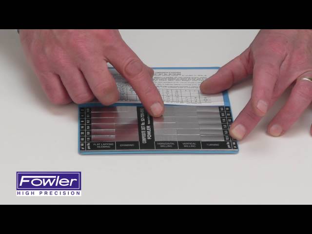 Surface Roughness Tester - C9 Casting Micro Finish Surface Comparator ...