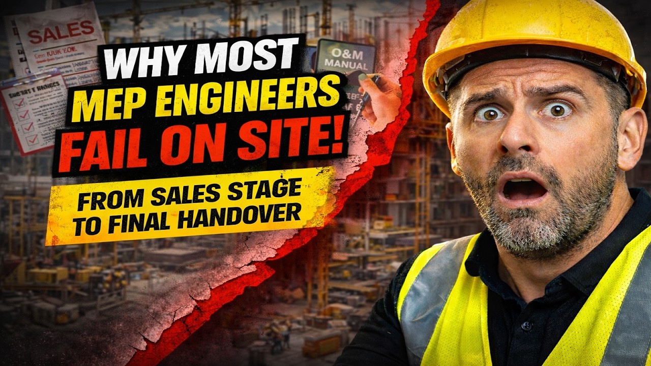 MEP Planning Explained: Why Most Engineers Fail from Tender to Handover