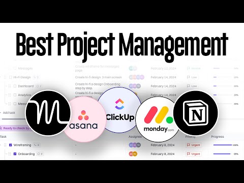 Best Project Management Software 2025 | Motion vs Asana vs ClickUp vs Monday vs Notion