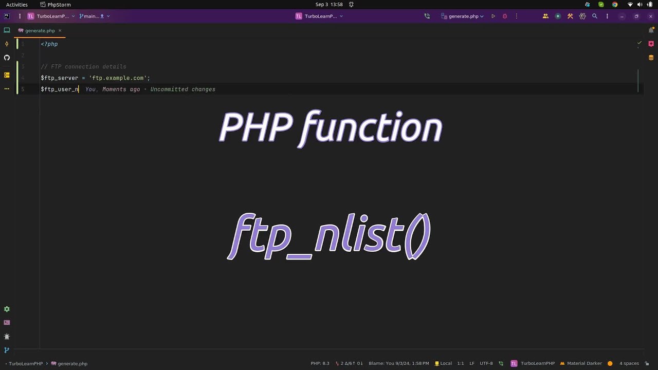 How to list files on FTP server with PHP? Master FTP in #php Using ftp_nlist() to List Files!
