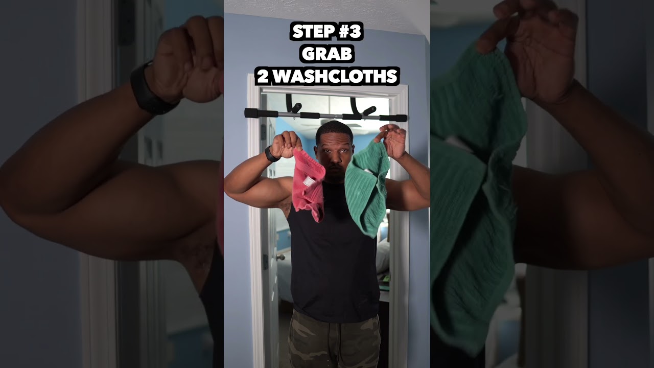 Easy Pull-up bar Hack #pullupbar #pullups # #fitness