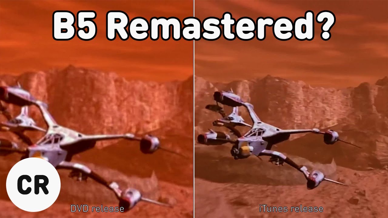Babylon 5: 'Remastered 'iTunes Version vs. DVD Release