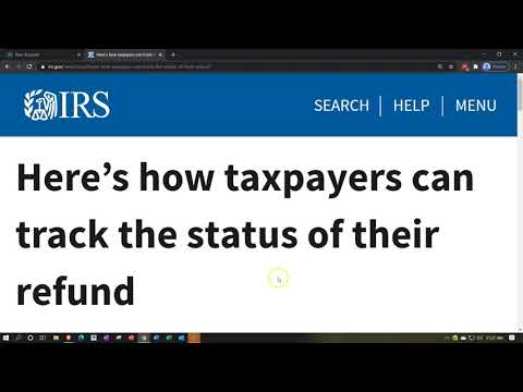 COVID Tax Tip - Here’s how taxpayers can track the status of their refund
