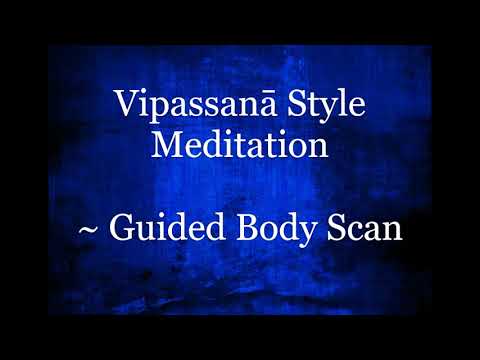 "ππ’π©ππ¬π¬ππ§π πππ²π₯π" Guided Body Scan Meditation ~ Samaneri Jayasara