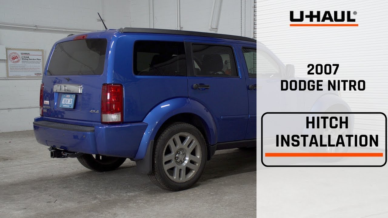 2007 Dodge Nitro Trailer Hitch Installation