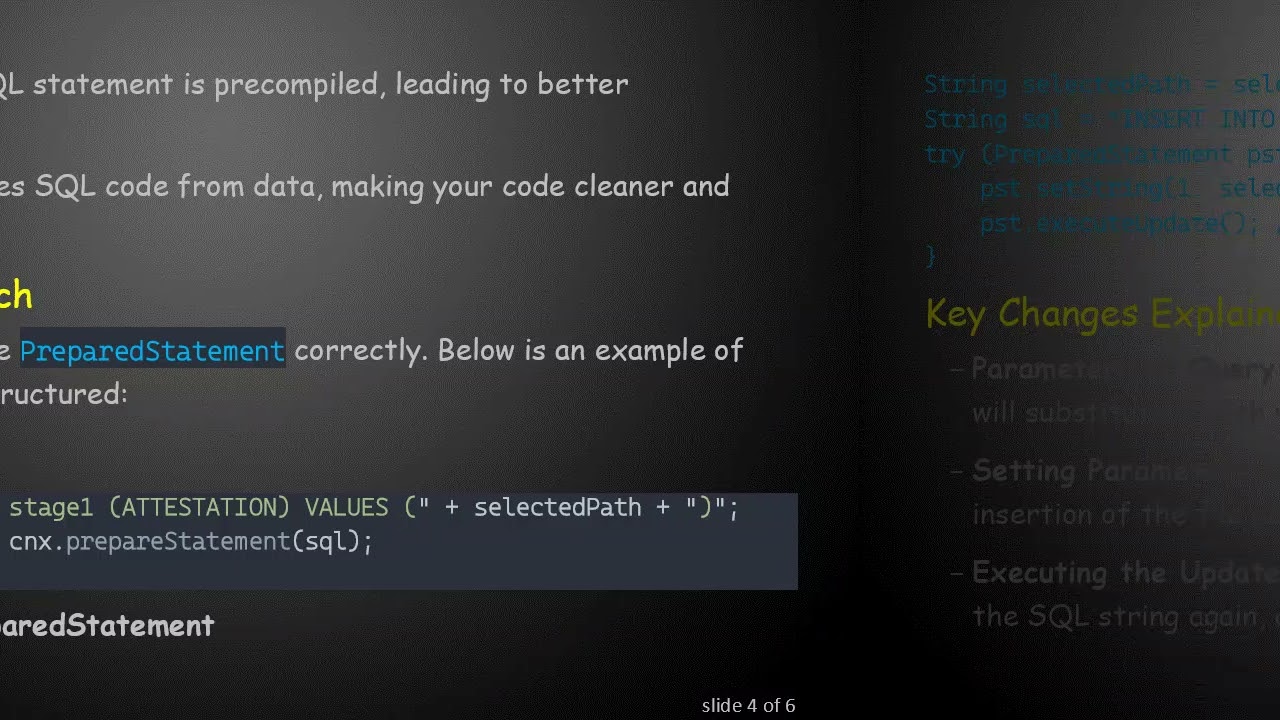Solving the MySQLSyntaxErrorException: Fixing SQL Syntax Errors in Java with JDBC