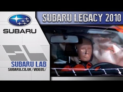 Subaru Legacy 2010 Official EuroNCAP 5 Stars