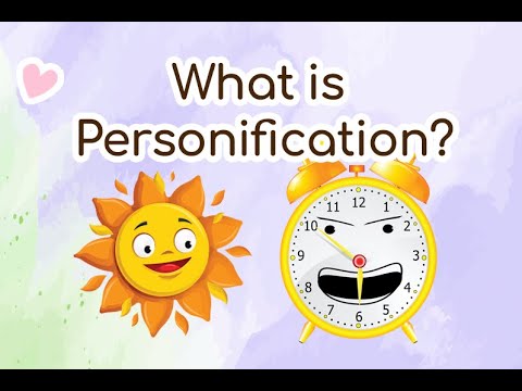 English Lesson #21 | What is Personification?