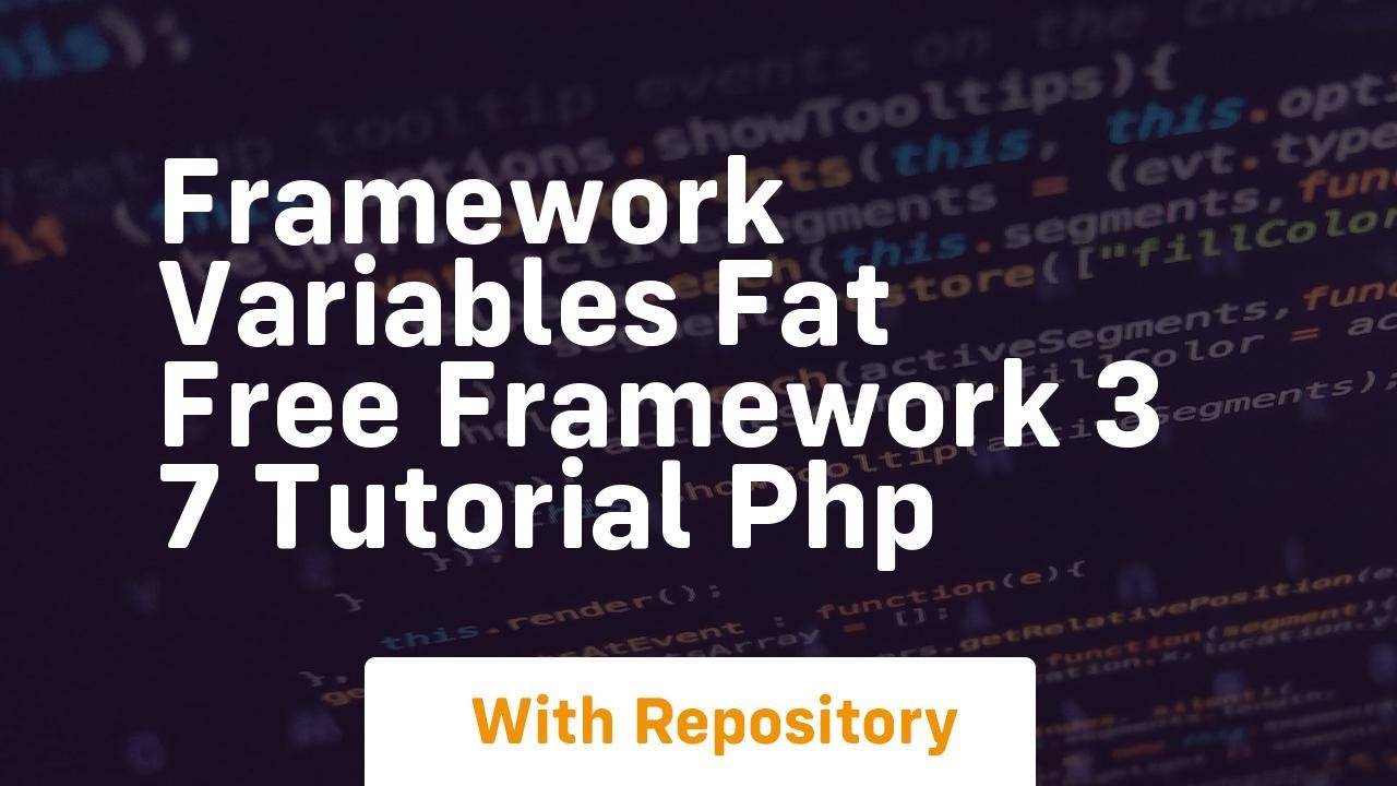 Framework variables fat free framework 3 7 tutorial php