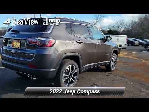 New 2022 Jeep Compass Limited, Ocean Township, NJ J220820