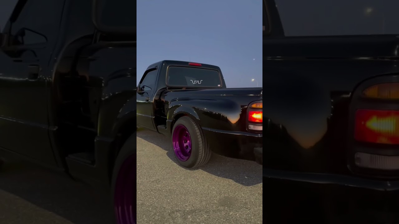 Slammed 1997 Ford Ranger #fordranger