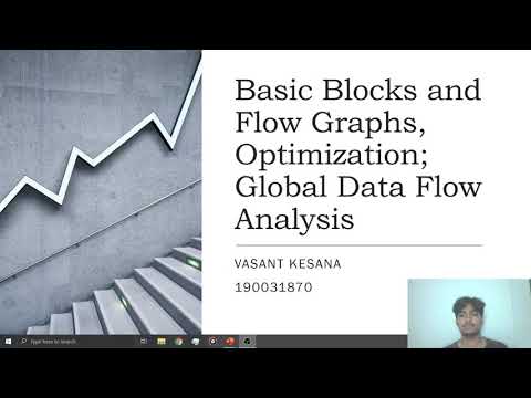 Compiler Design - Basic Blocks and Flow Graphs, Optimization; Global Data Flow Analysis