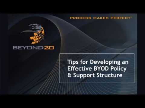 ITSM & Cyber Security: Developing & Maintaining a Successful BYOD (or BYOE) Policy
