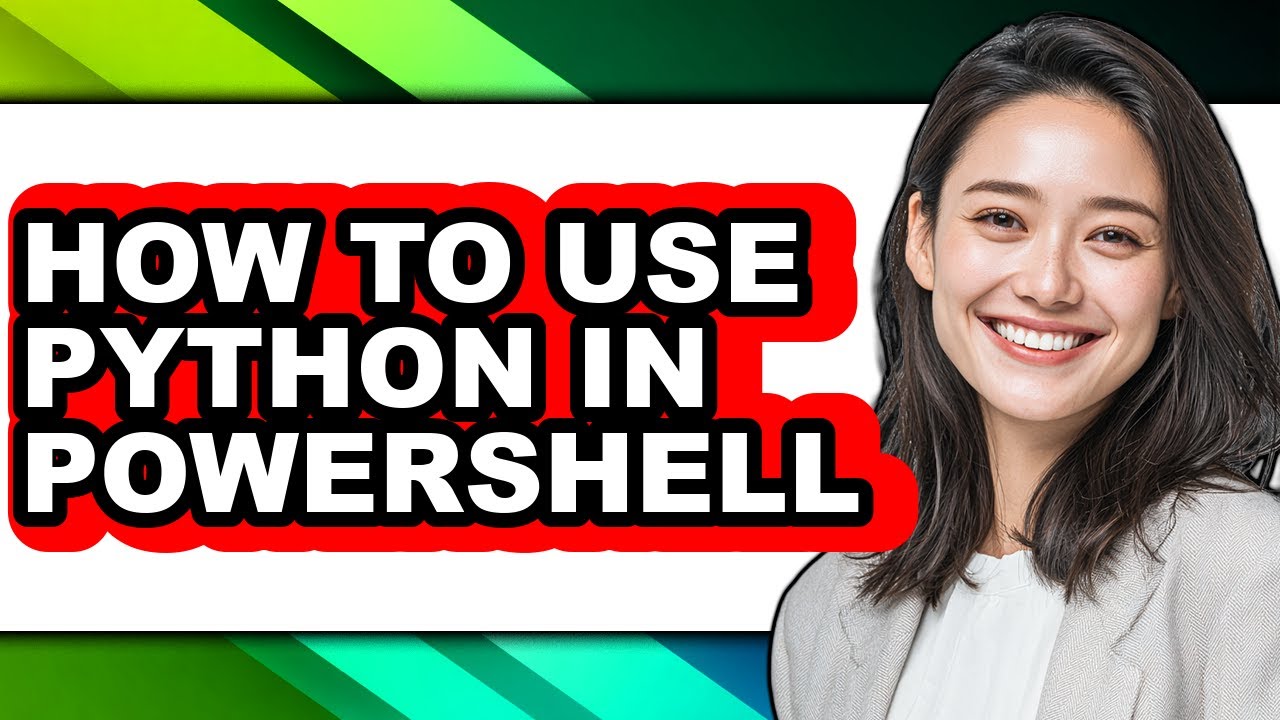 How to Use Python in Powershell (easy Method)