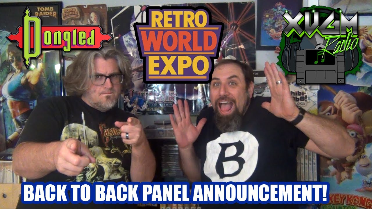 Retro World Expo 2025 BACK TO BACK PANEL ANNOUNCEMENT!