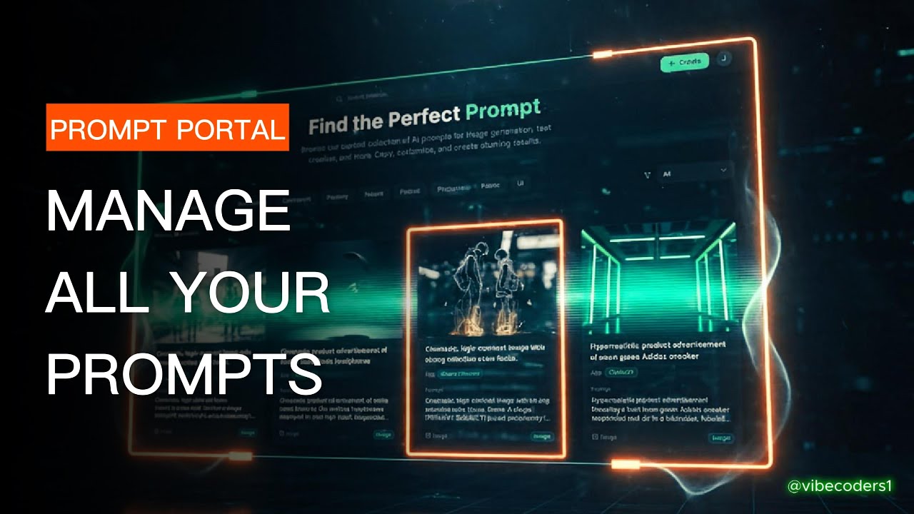 I Built Prompt Portal — A Better Way to Store and Manage AI PromptsWelcome to Vibe Coding