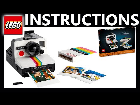 LEGO instructions | Polaroid OneStep SX 70 Camera | 21345 | LEGO Ideas 2024