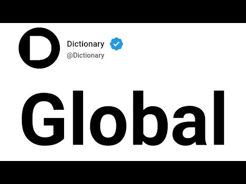 Global Meaning In English