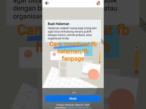 cara membuat Facebook halaman/Facebook fanpage yg baru,dan cepat