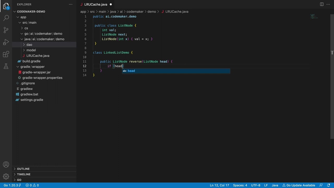 CodeMaker Visual Studio Code Extension: Multi-Line Code Completion