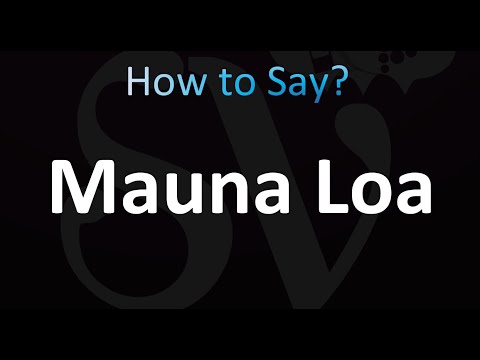 How to Pronounce Mauna Loa