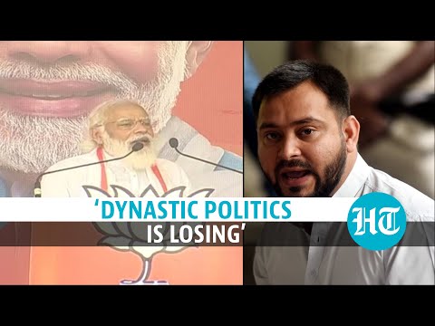 ‘Those who only work for their families…’: PM Modi slams opposition in Bihar