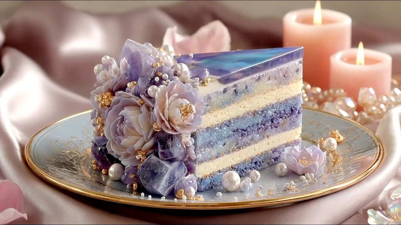 [ASMR] Birthstone & Birth Flower Cakes ✨ Which Slice Is Yours? 🎂 Magical AI Dessert