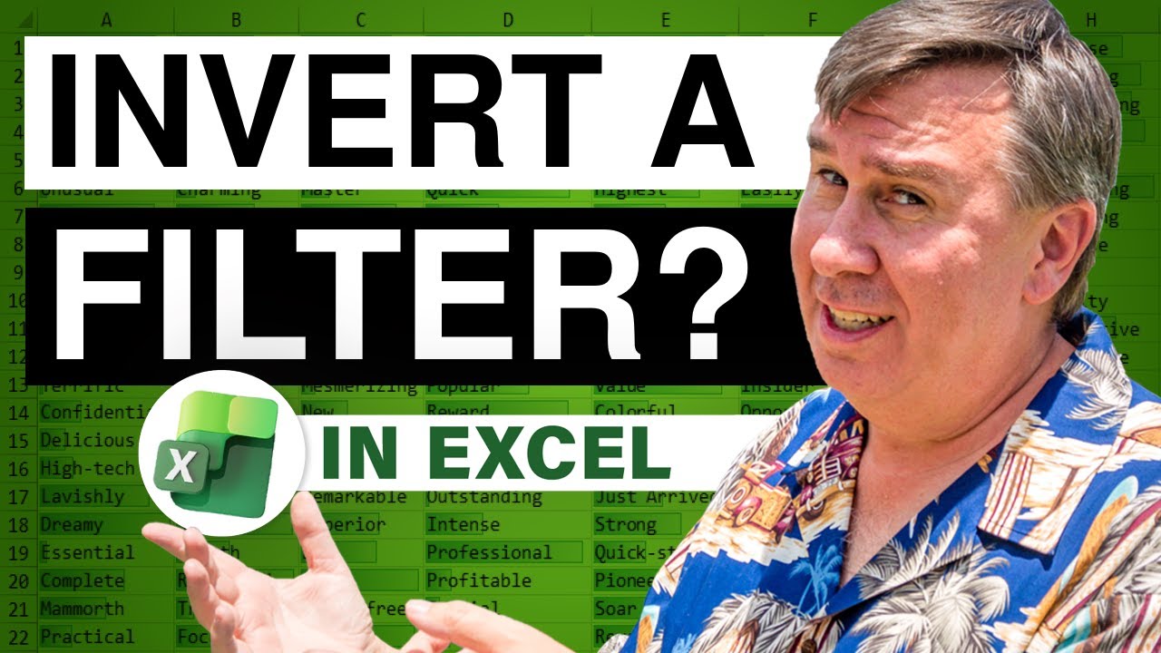 Excel - Help - How To Invert A Filter In Excel - 2713 | MrExcel Message ...