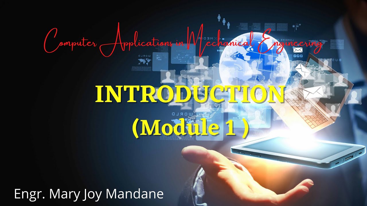 COMPUTER APPLICATION  MODULE 1