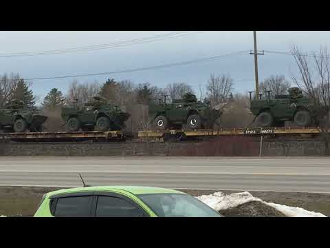 Military Movement on CN No 305 - March 18, 2022