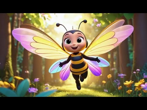Flutter High with Butterbee | Flying and Fun Song for Kids | Nursery Rhymes in English