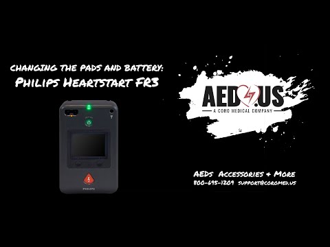 Changing the Pads and Battery on the Philips HeartStart FR3 | AED.US