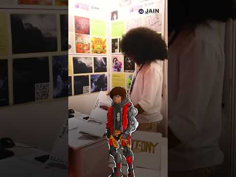 Sabarinath Showcases Animation & VFX Talent at Design Verse | Jain University Kochi