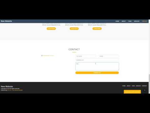 SITE123 - How to manage form messages