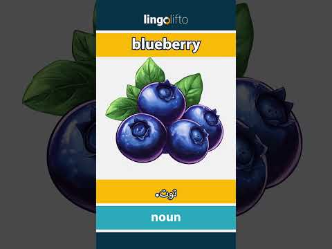 🇬🇧🇪🇬 blueberry - .توت : learn English : دعنا نتعلم الإنجليزية