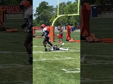 Marquise Goodwin makes one of the plays of the day at Browns OTAs. Dan Labbe walks you through it.