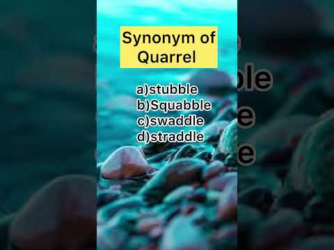 Quarrel|Synonyms|artsydrop#english #shorts #vocabulary #motivation