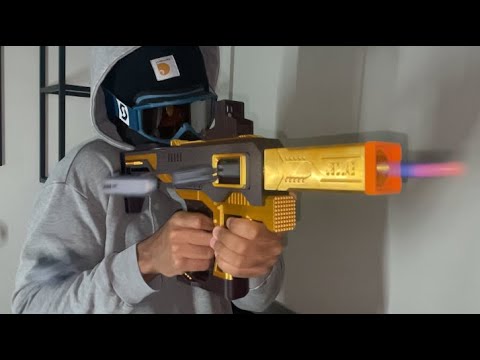 🎯 Dart Blaster SMG Onyx Nerf Cosplay Rifle Replica Firearm Mechanical ...