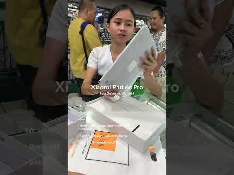 Unboxing xiaomi pad 6s pro. Xiaomi pad price, swap, installment #greenhills #xiaomipad6spro #shorts