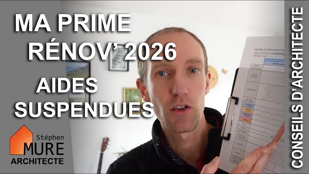 My Renovation Bonus 2026: subsidies suspended