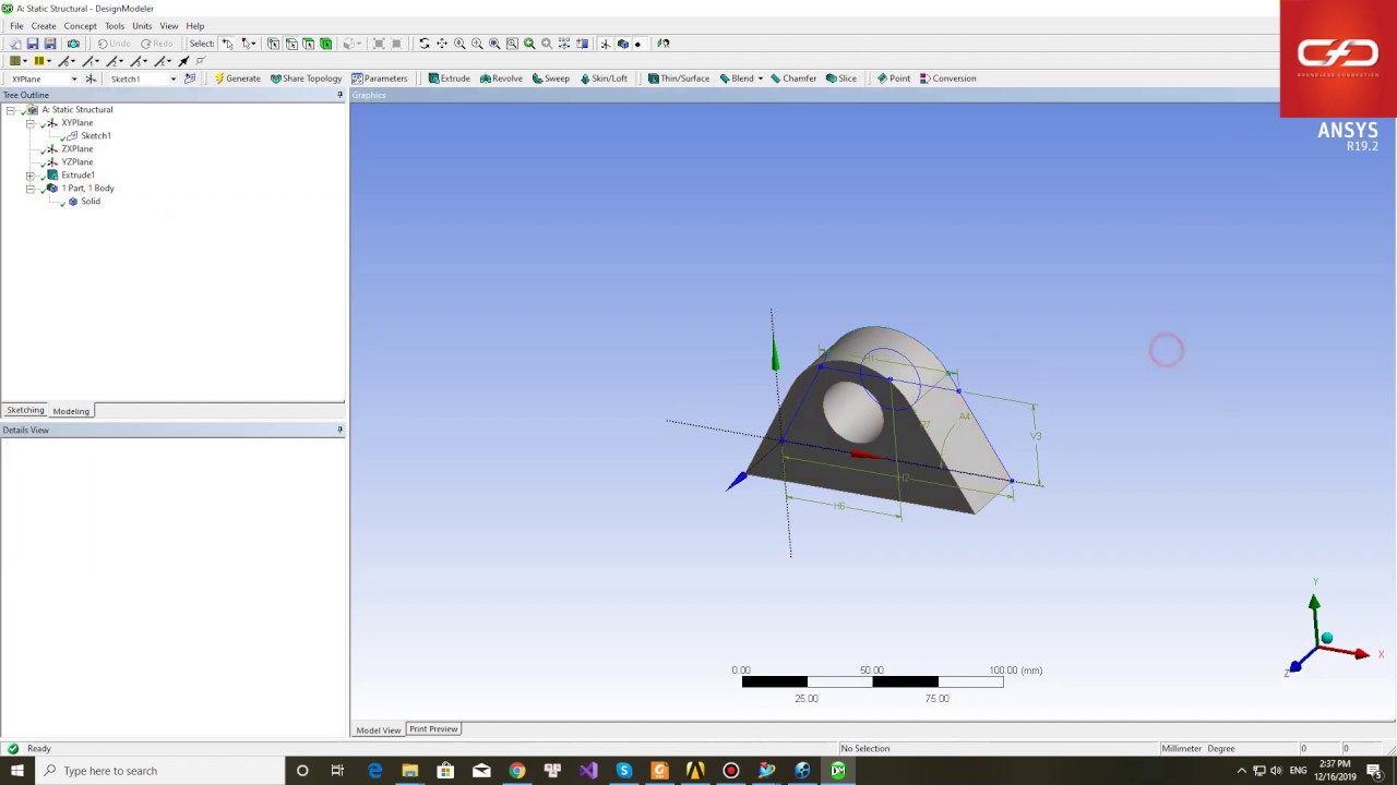 ANSYS STATIC STRUCTURAL  7  3D Models EngineeringData&Geometry
